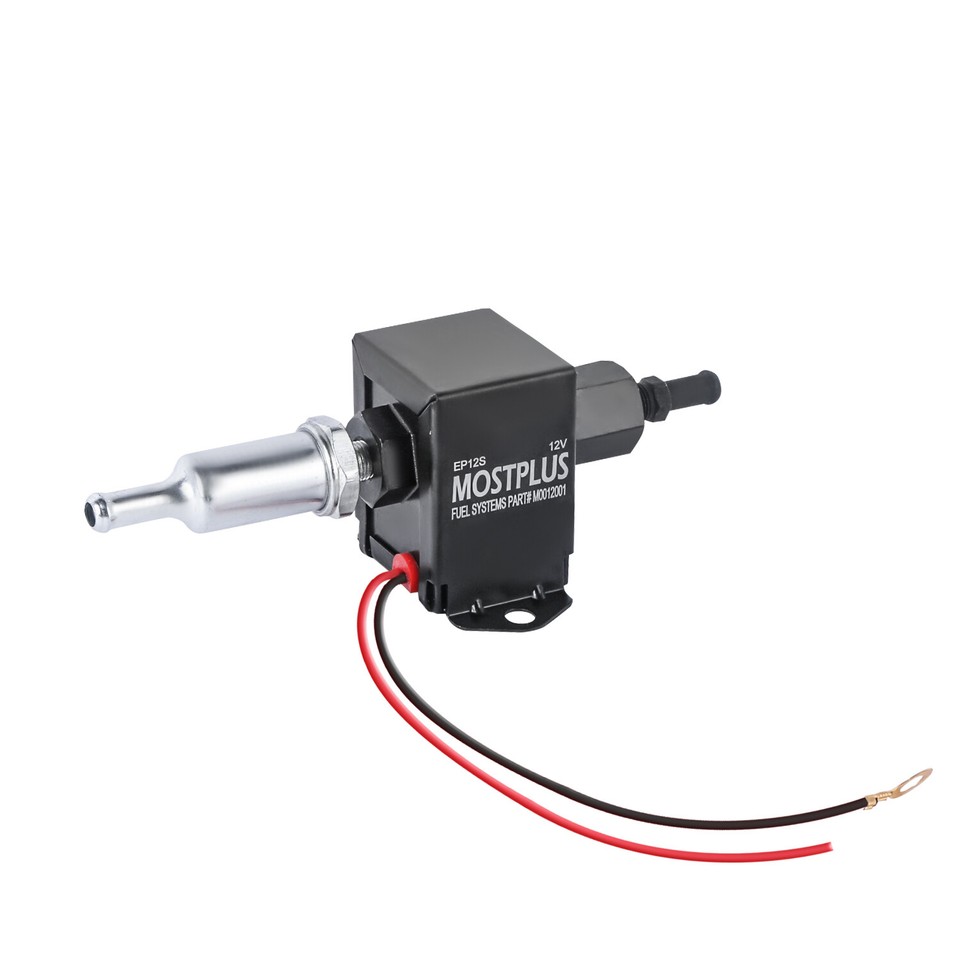 Electric 12V Fuel Pump 4-7 PSI Universal Inline Low Pressure Gas Diesel ...