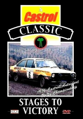 STAGES TO VICTORY NTSC DVD: 1976 CASTROL /AUTOSPORT RALLY. 38 MINS ...