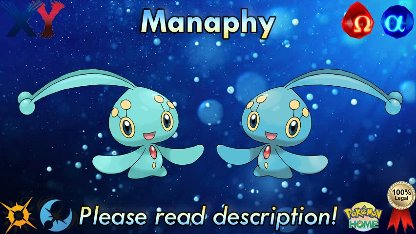 Manaphy Pokemon X