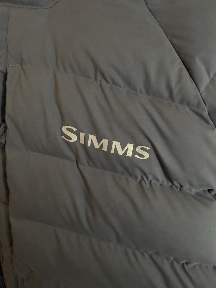 Simms ExStream Insulated Jacket Large, Blue | Great Condition | eBay