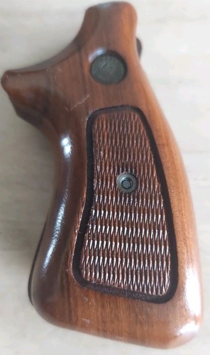 Taurus Model 66 Wood Grips Fits Many Similar Models Early 90s Era | eBay