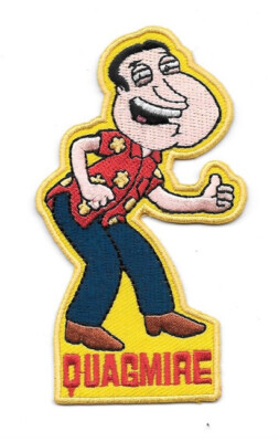 The Family Guy Quagmire Figure Embroidered Patch, NEW UNUSED | eBay