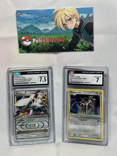 Pokémon TCG Arceus Bundle CGC 2009 Black Star Promo DP53 AND DP50 | eBay