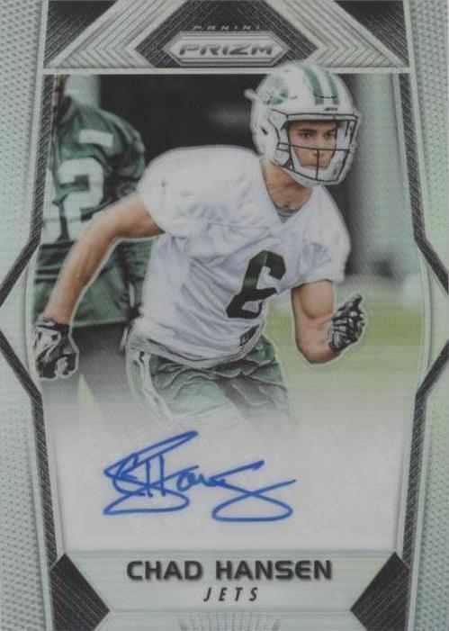 2017 Panini Prizm - Rookie Autographs Chad Hansen #RA-CHN Silver Prizm ...
