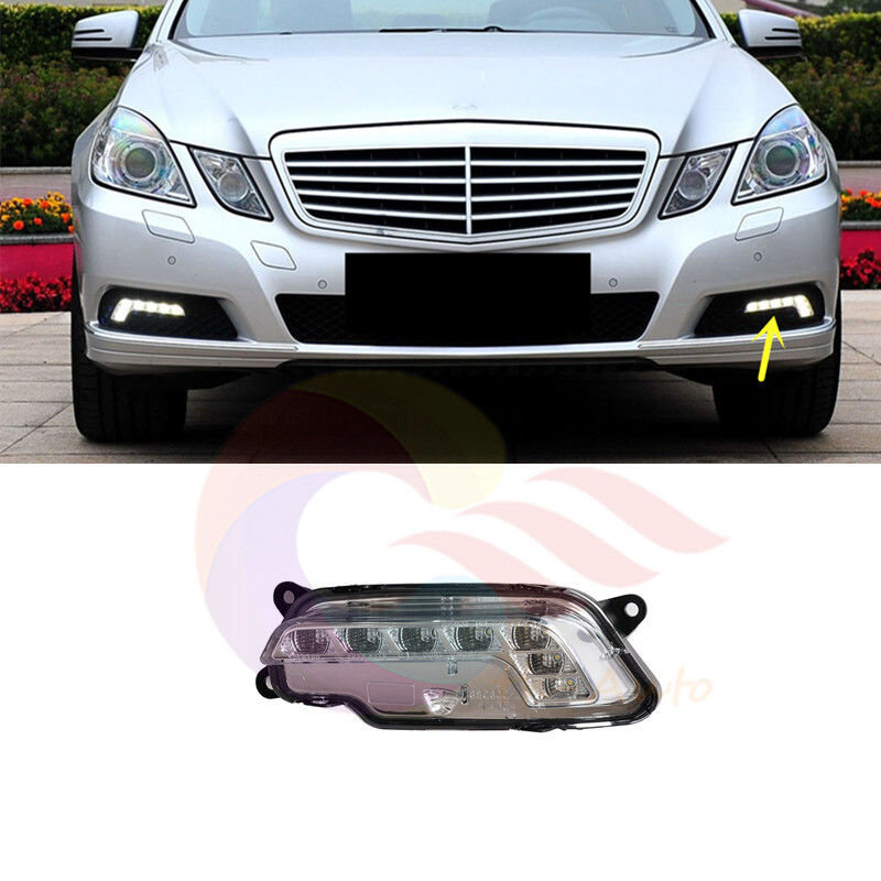 LED Left Side Daytime Running Light DRL For Mercedes W212 C207 E-Class ...