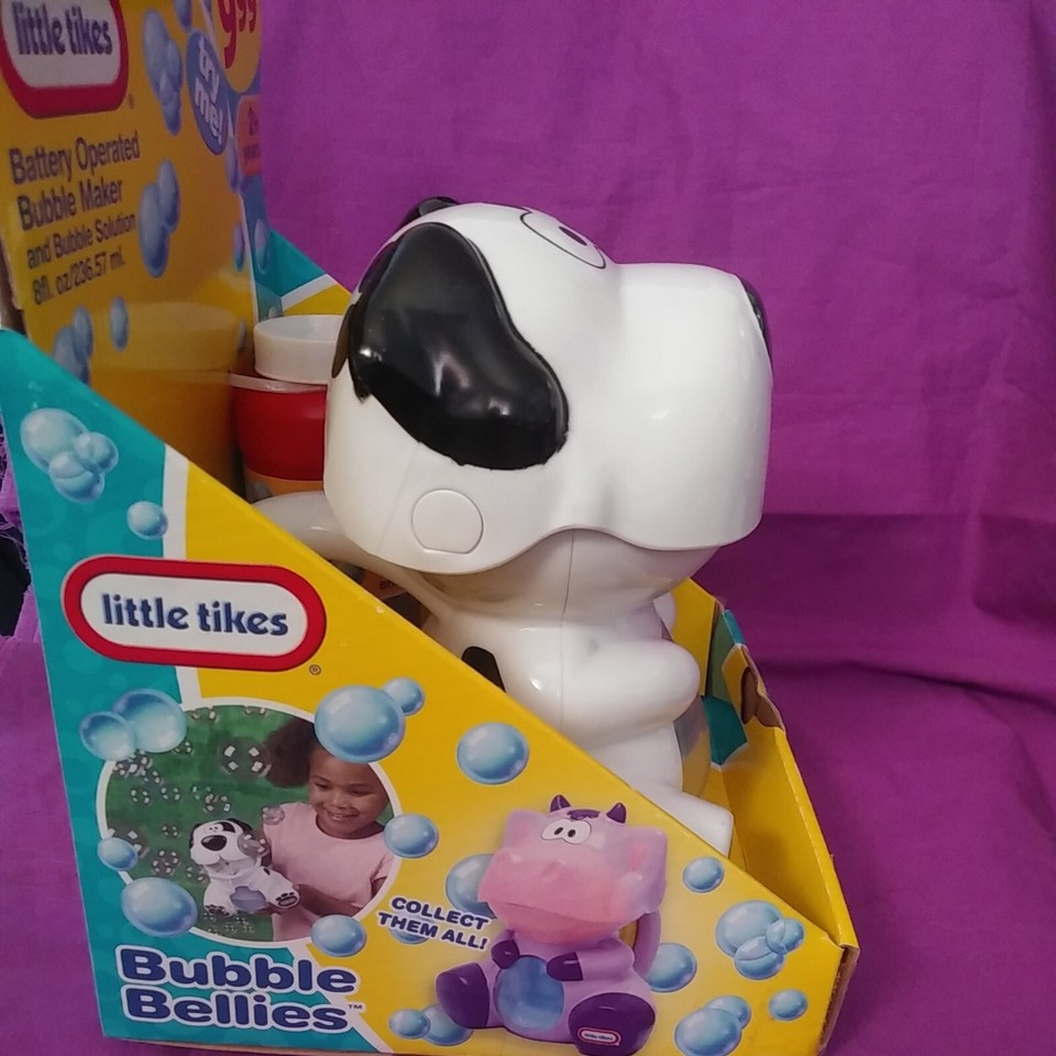 Little Tikes Bubble Bellies #48235 RARE Automatic Bubble Blower Maker ...