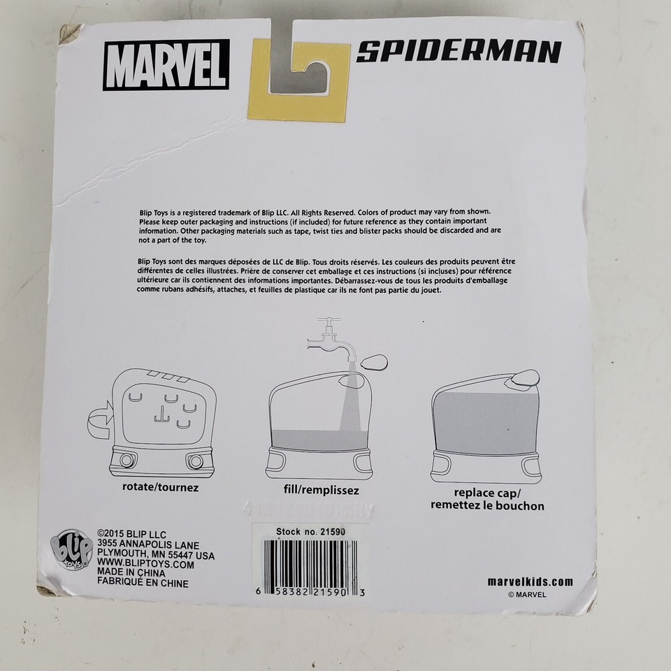 Marvel Ultimate Spider-Man Water Game Blip Toys Retro Rings - Just Add ...