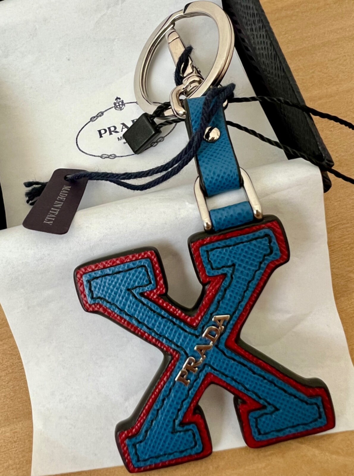 Prada Trick Pelle Saffiano Rings Nero pu - munimoro.gob.pe