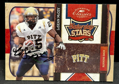 Lesean McCoy 2009 Donruss Classics Saturday Stars Signatures RC Auto ...