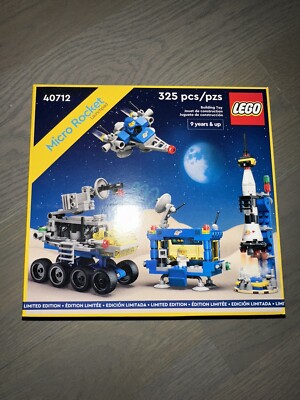 NEW LEGO MICRO ROCKET LAUNCHPAD SET 40712 space spacebaby minifig gwp ...