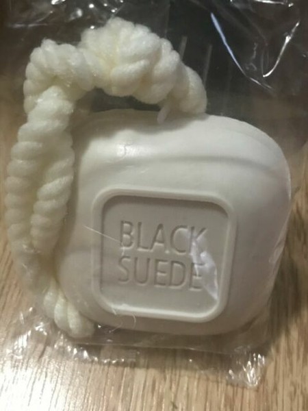 Avon Soap on a Rope Black Suede 5oz for sale online | eBay