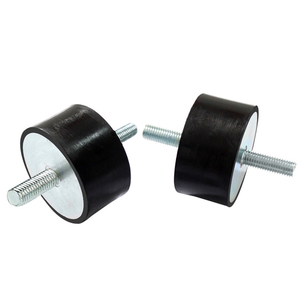M8 Male/Male Anti Vibration Rubber Mount Car Bobbin Isolator Damper ...