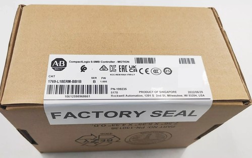 Allen Bradley 1769-L18ERM-BB1B /B New AB CompactLogix 0.5MB Controller ...