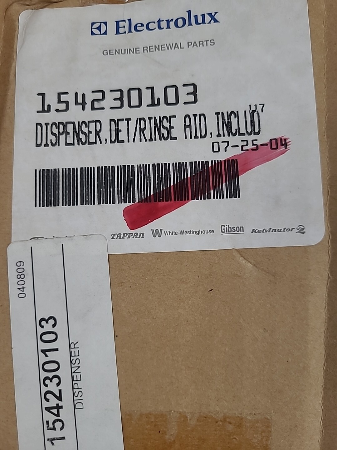 Electrolux Frigidaire Dishwasher Detergent Dispenser 154230103 ...