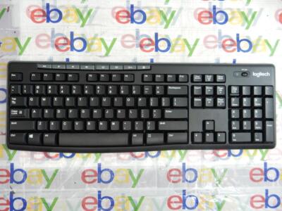 Logitech K270 Y-R0042 Wireless Cordless Keyboard Working no Reciever | eBay