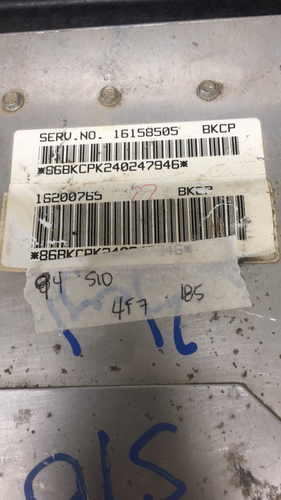 16200765 Chevy S10 Blazer 1994 ecu ecm computer | eBay