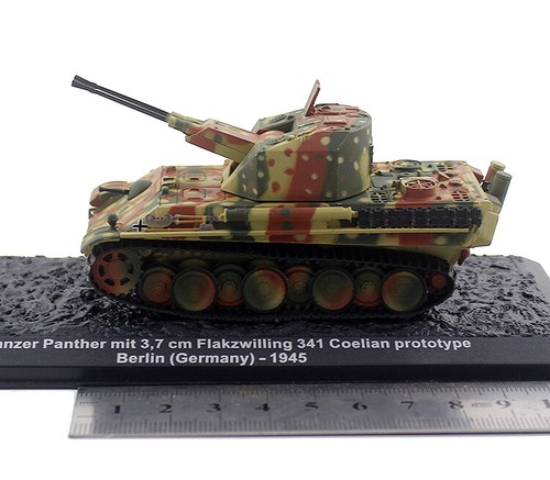 WWII Flakpanzer 341 Coelian prototype Berlin Germany 1945 1/72 DIECAST ...