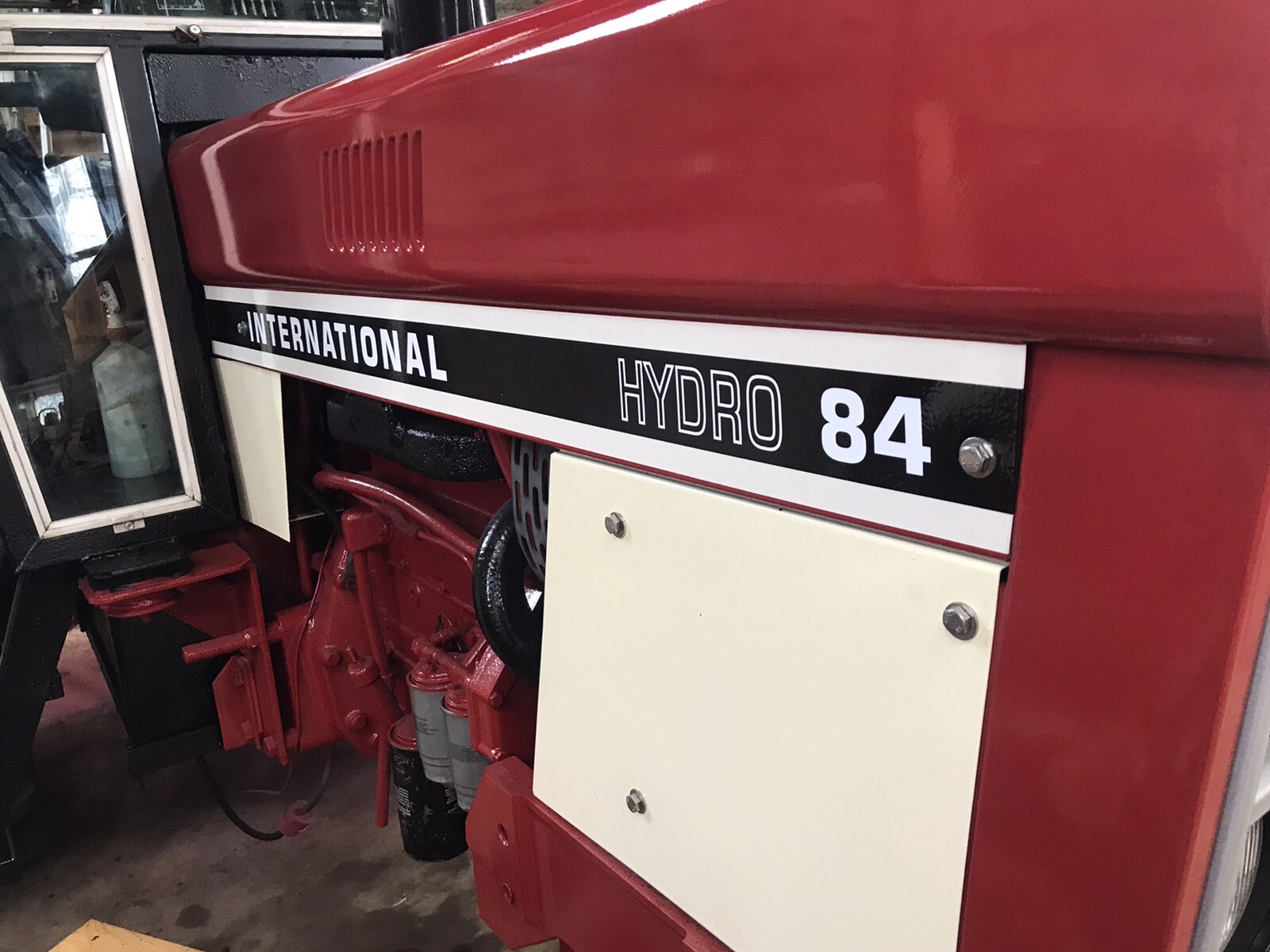 international tractor Hydro 84 Decal Bonnet Sticker Vintage Manord | eBay