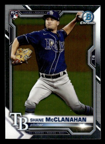 2021 Bowman Chrome RC #8 Shane McClanahan Rookie | eBay