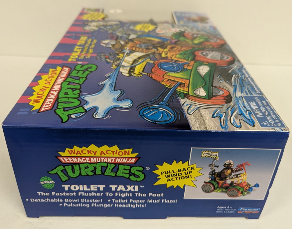 Teenage Mutant Ninja Turtles Wacky Action Toilet Taxi Donatello ...