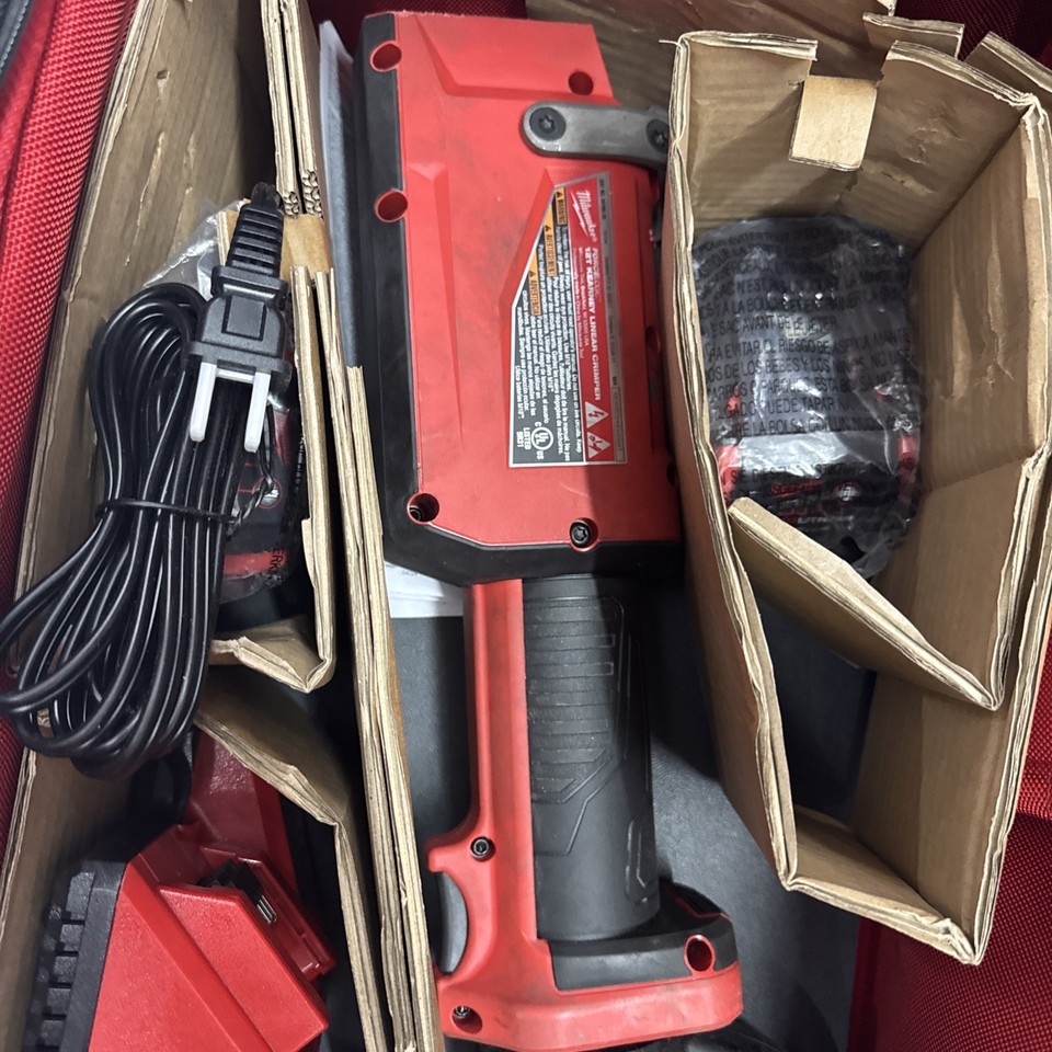 Milwaukee Tool 2878K-22 M18 Force Logic 12 Ton Kearney Linear Crimper ...