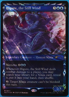 Higure, the Still Wind (Secret Lair Halo Promo) FOIL MINT CARD (508593 ...