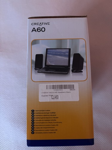 Creative A60 Desktop Speakers New in Sealed Box Sealed 2.0 | eBay UK