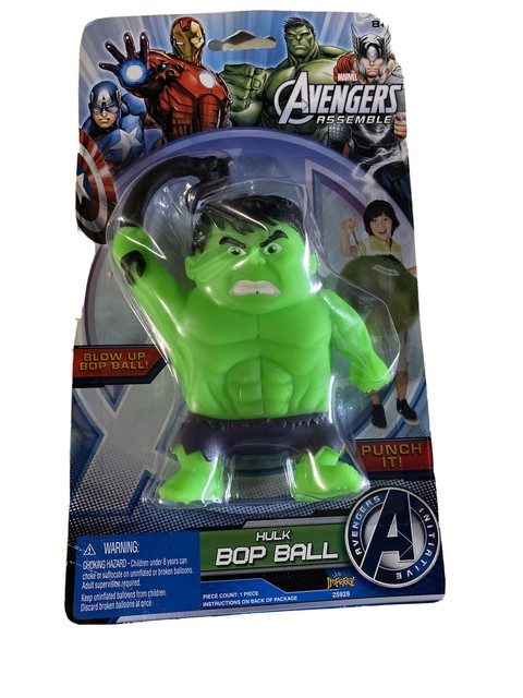 Marvel Avengers Hulk Blow up Bop Ball Green 22 for sale online | eBay