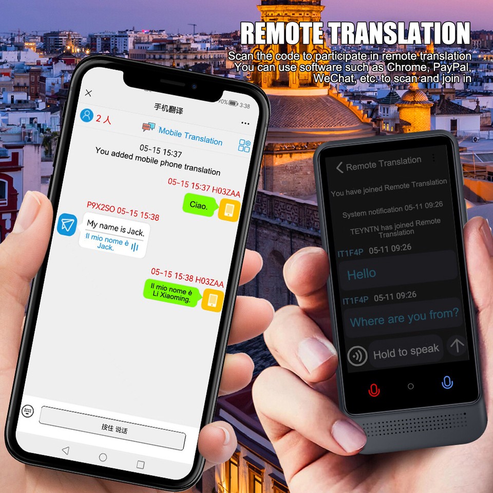 M12 Offline Translator 137 Languages Camera Text Voice Photo ...