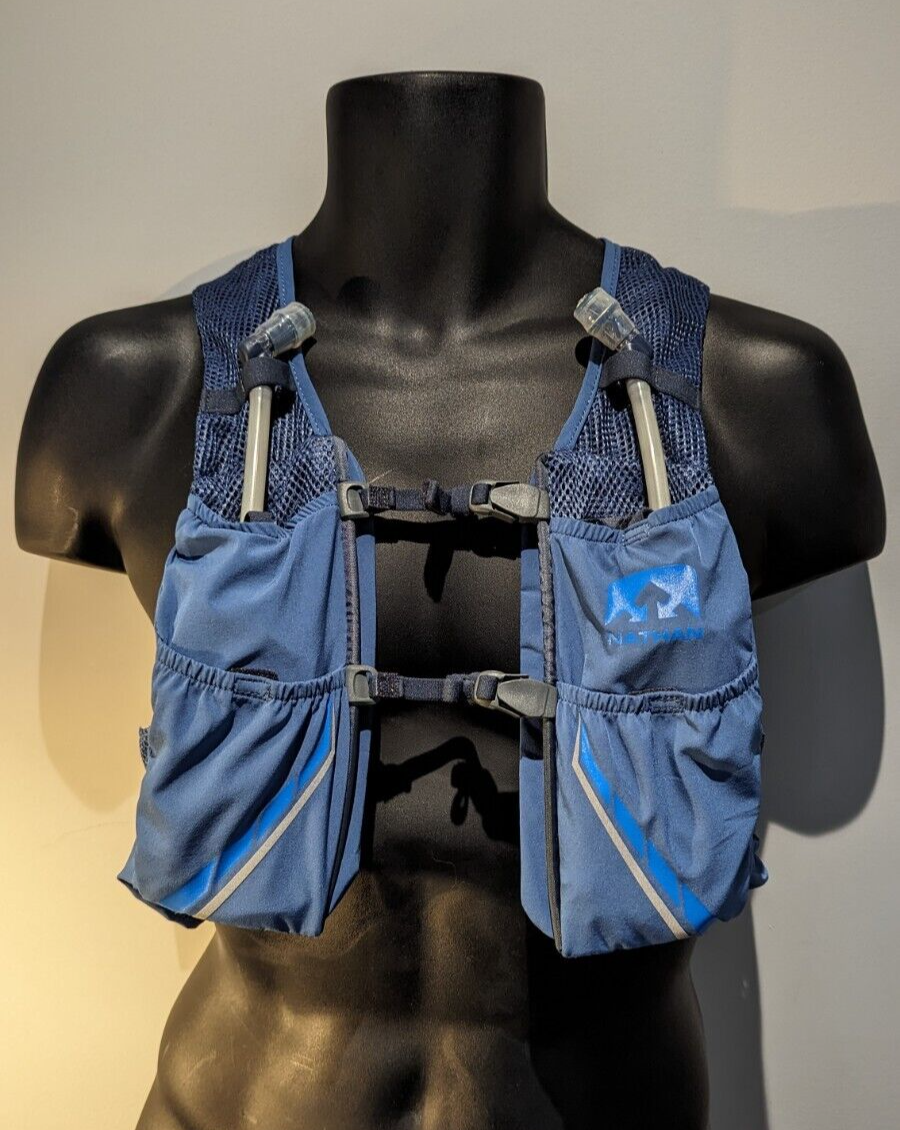 NATHAN VAPOR ZACH 2.5- RUNNING HYDRATION BACKPACK VEST NEW WITH TAGS ...