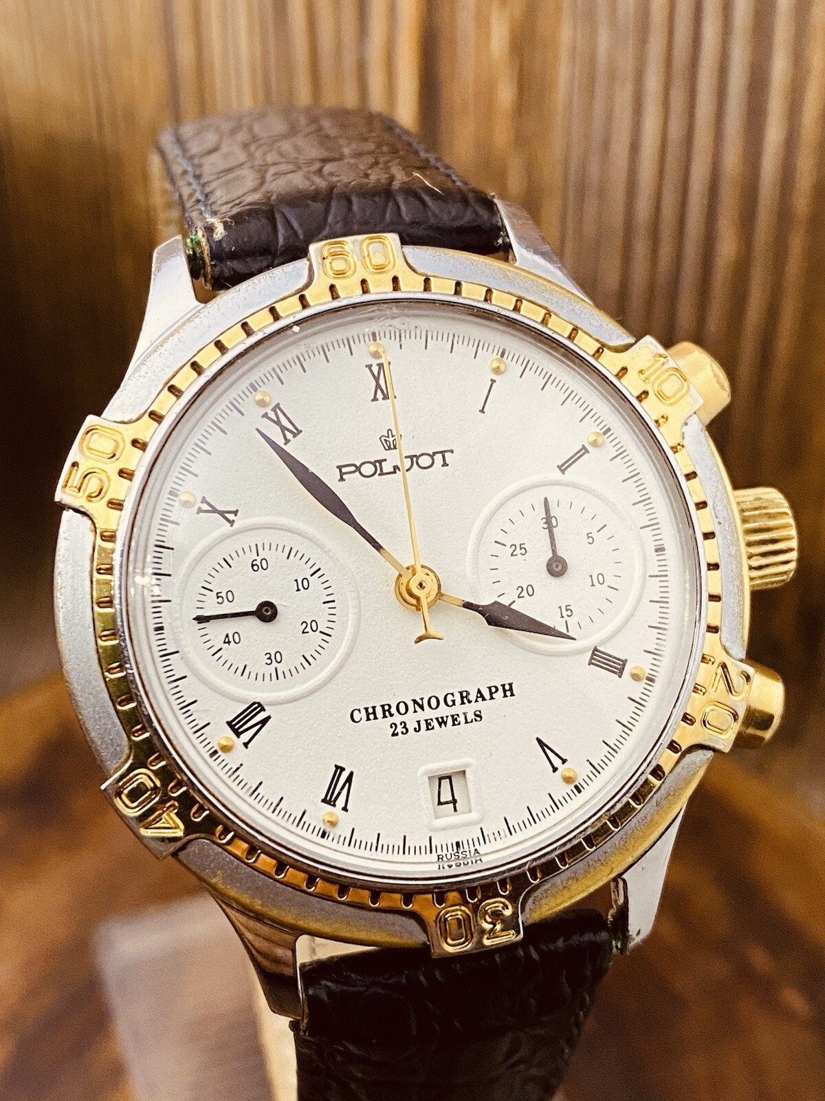 Classic POLJOT 3133 Chronograph PILOT USSR Vintage Watch #7045 | eBay