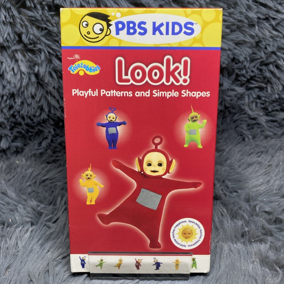 Teletubbies: Look Playful Patterns and Simple Shapes VHS Tape 2004 PBS ...