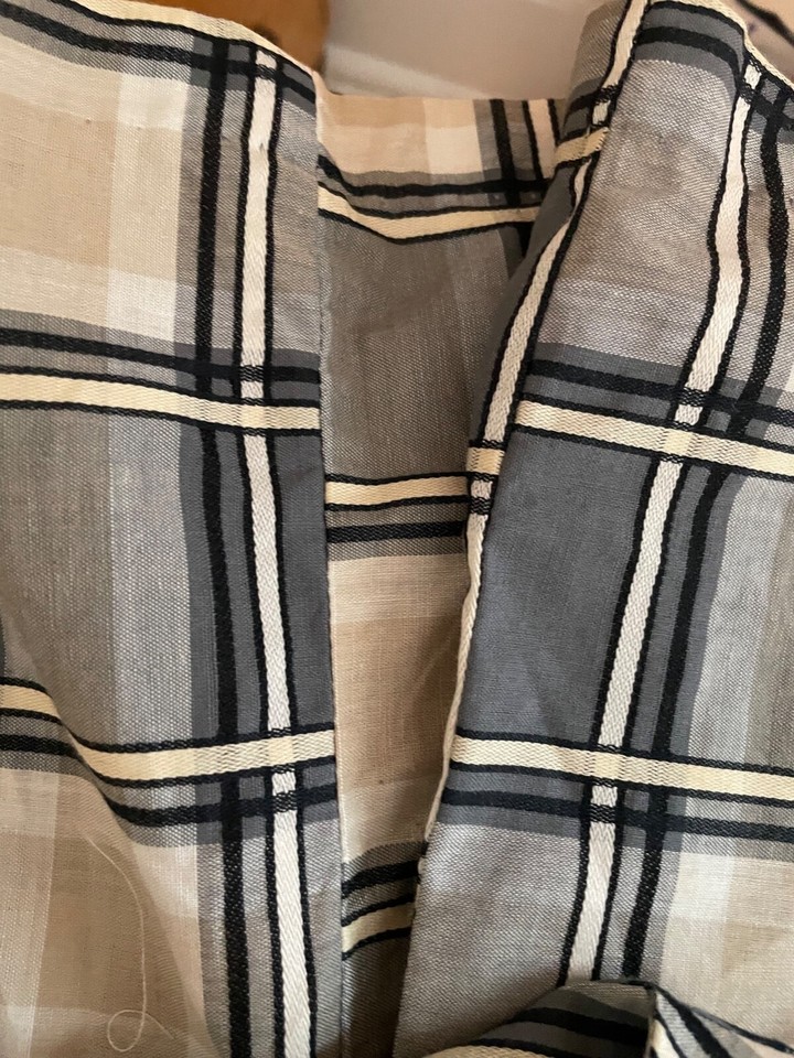 1950s Summer Cotton Plaid Dress Vintage Maisel Era Chic Rockabilly ...