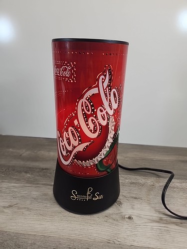 Retro Coca Colo* 12" Electric Lamp Can Plug In On/Off Bar Decor - Does ...