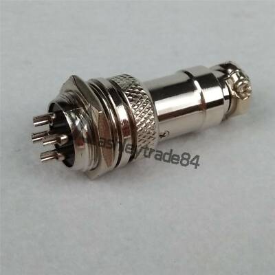 1PCS 4Pin Male Female Panel Chassis Harness AC-DC Power Connector Kit 1 ...