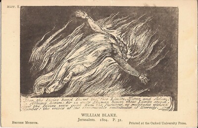 William Blake - Poet / Engraver - Poem: Jerusalem 1804 P. 31 - Posted ...