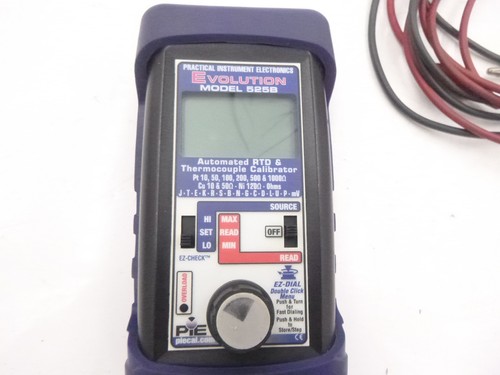 Practical Instrument Electronics 525B Automated RTD & Thermocouple ...