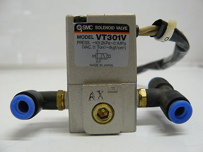 SMC VT301V SOLENOID VALVE DC24V 1MPa MAX 3 PORT | eBay