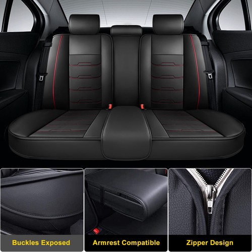 Waterproof Rear Seat Cover Universal for Cars Trucks SUV Auto Bench ...