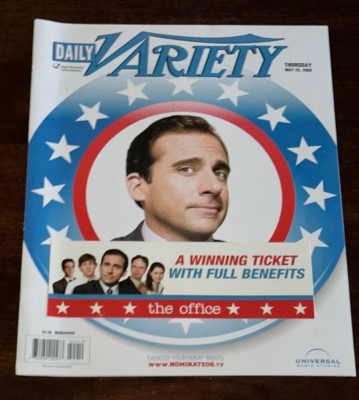 Daily Variety 2008 May 29 Complete With The Office Bumper Sticker Emmy ...