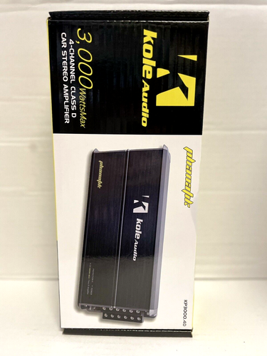 KOLE AUDIO KP3000.4D Audio Mini 4-Channel Class D Car Stereo Amplifier | eBay