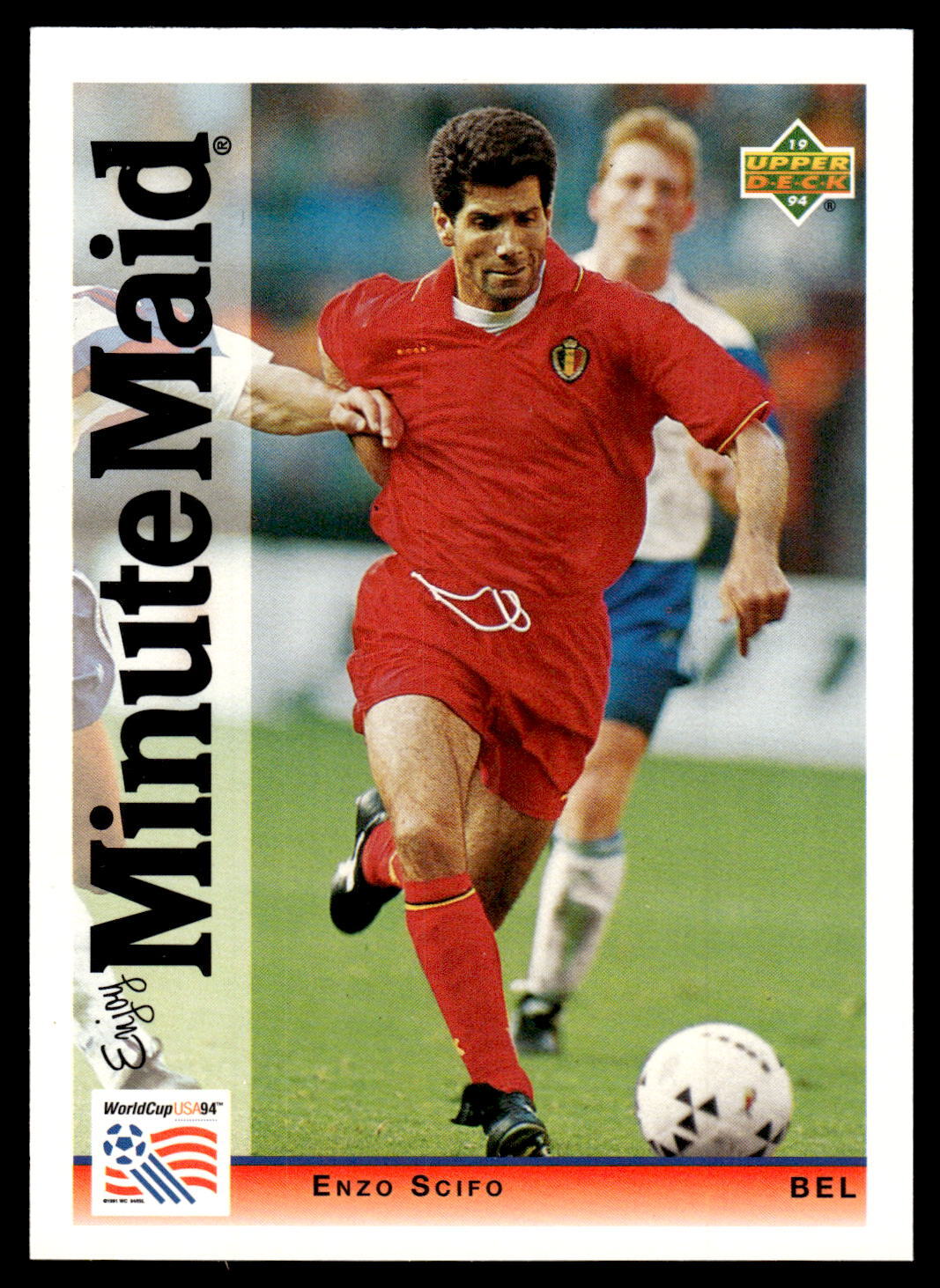 1994 Upper Deck Minute Maid World Cup #16 Enzo Scifo | eBay