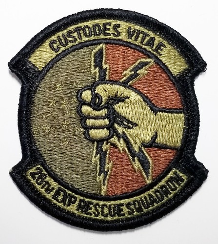 Air Force 26th Expeditionary Rescue Squadron Subdued Hook Back Patch | eBay