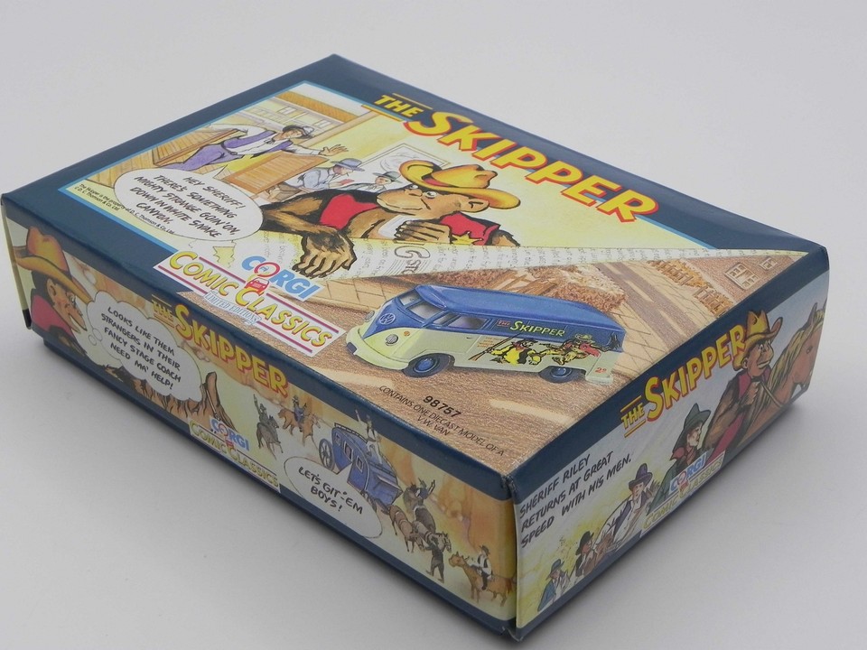 Corgi Toys Comic Classics The Skipper Gift Set Van Vintage Die Cast MIB ...