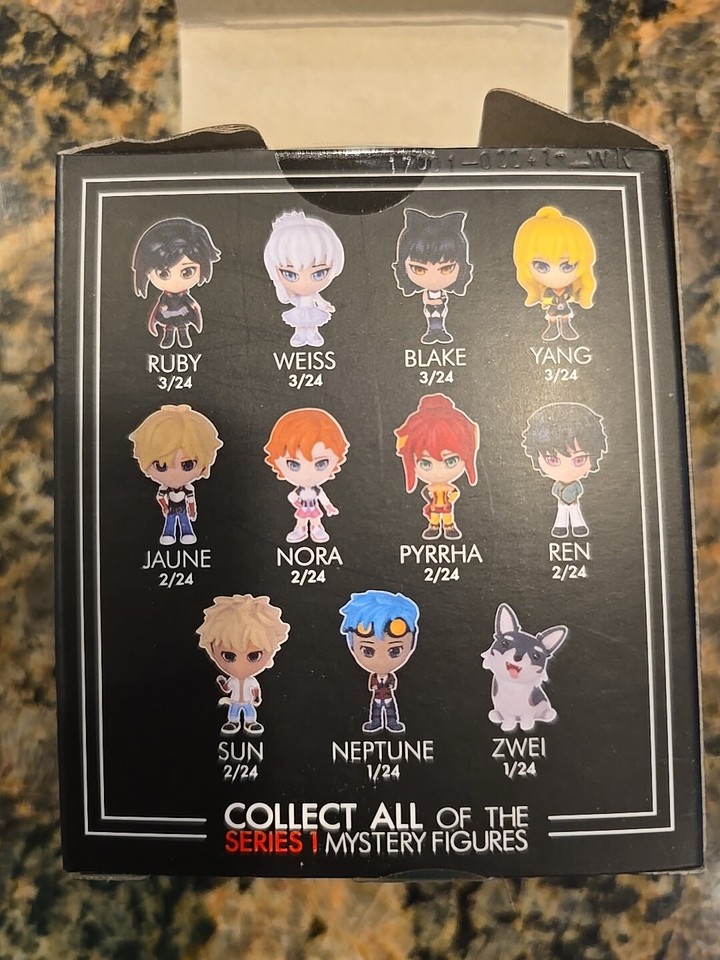 RWBY Jazwares Complete Set 11 Figures Series 1 Ruby Zwei Neptune Weiss ...