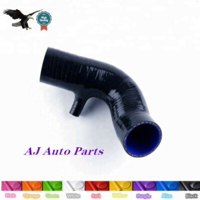 Black For Mini Cooper S R52 R53 2002-2008 Intake Air Duct Tube Silicone ...