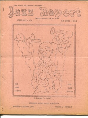 MAG: Jazz Report Vol 4 #6 12/1965-jazz and music collectors info-buy ...
