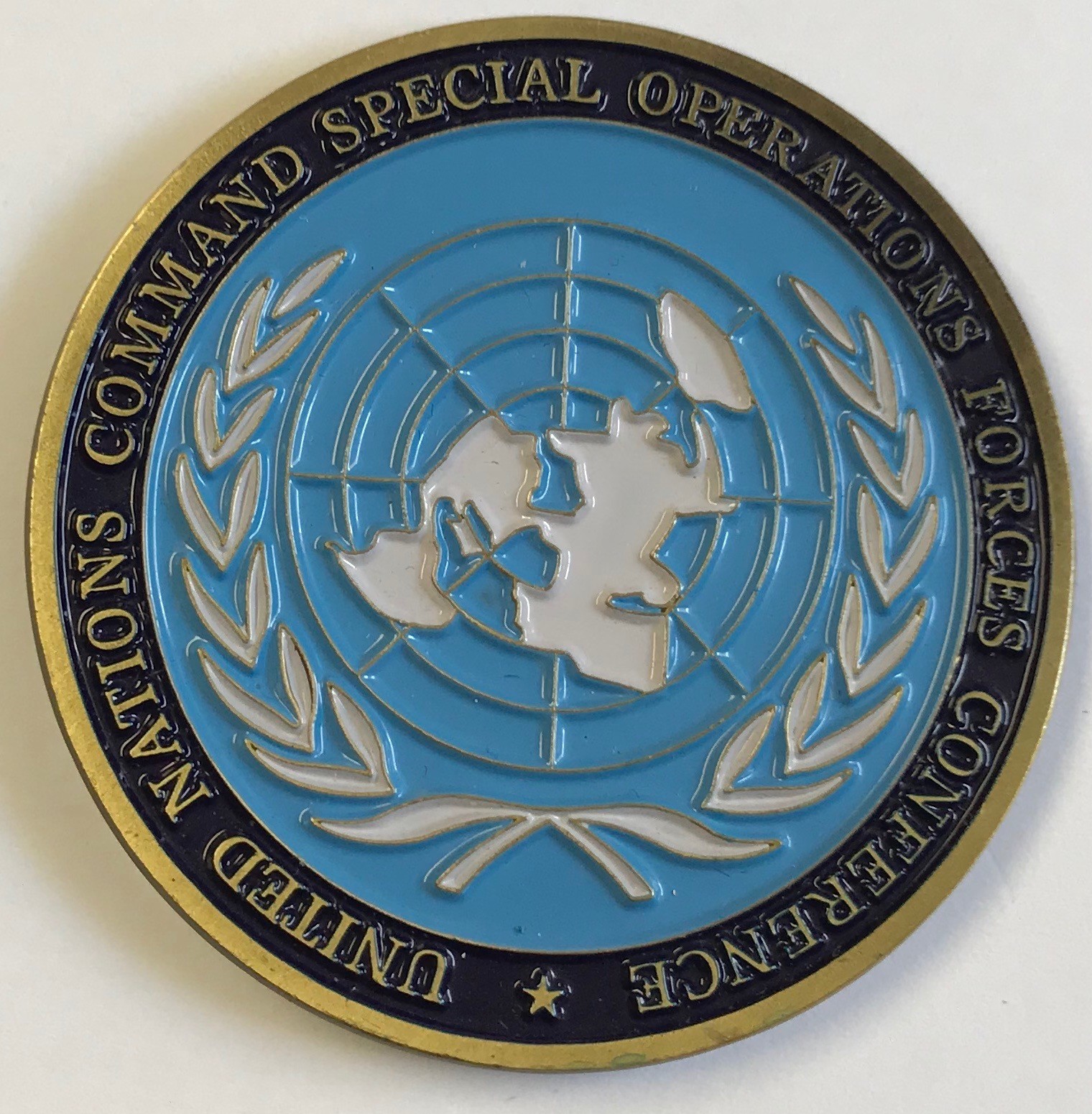 UNITED NATIONS UN Command Special Ops Forces Component AIRBORNE Korea ...