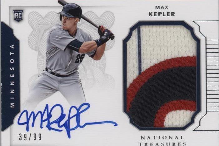 2016 Panini National Treasures - Rookie Materials Signatures Max Kepler ...