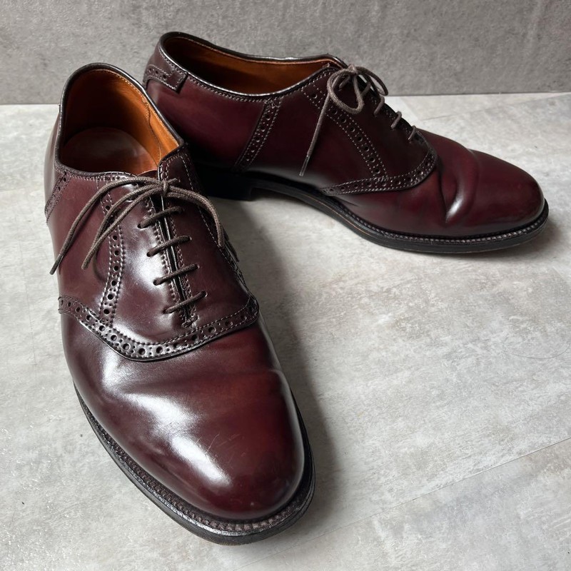 Alden 994 Color 8 Shell Cordovan Saddle Shoe | Alden Model Project